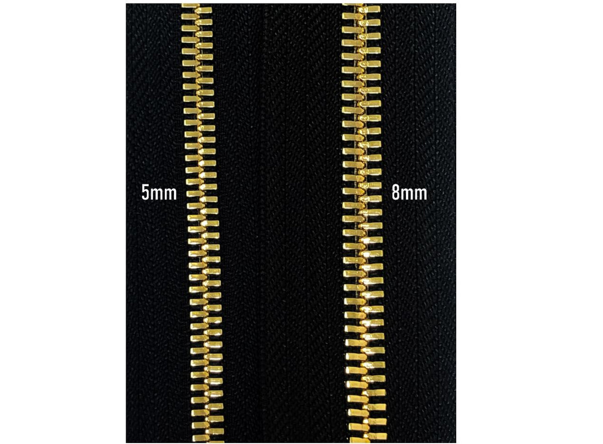 Zipper Teeth Size Guide – Gauge Explained — ZipUpZipper