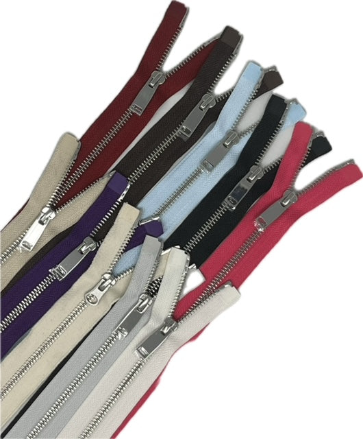 5mm Metal Shiny Nickel 2-Way Open Zipper - ZipUp Zipper — ZipUpZipper