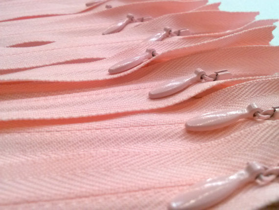 Pink Invisible Zippers 15 Inches Color 851 — ZipUpZipper